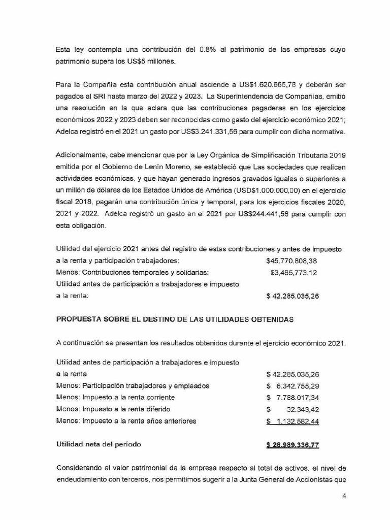 Adelca Ecuador | PDF