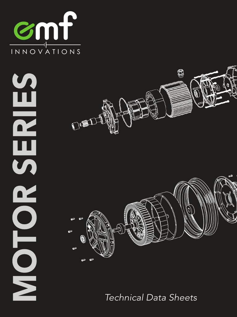 EMFi All Motor Series Technical Data Sheets v3 | PDF | Electric Motor ...