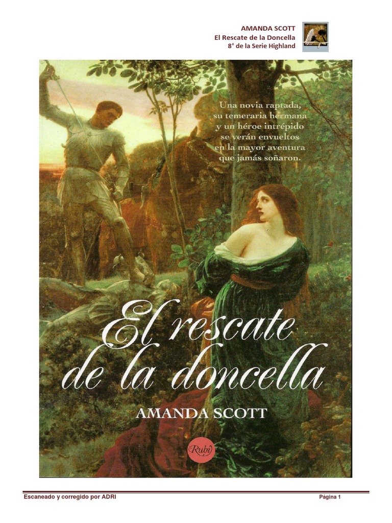 Amanda Scott Serie Highland 08 El Rescate de La Doncella | PDF