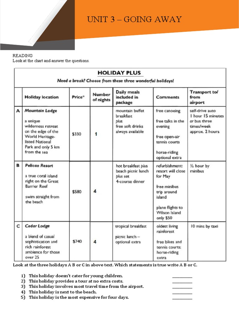 Amazing English 2 UNIT 4 | PDF | Disneyland