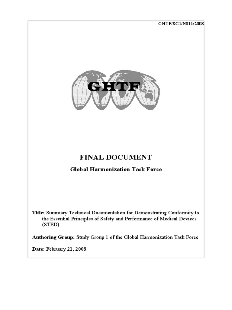 GHTF sg1 n011 2008 Principles Safety Performance Medical Devices 080221 ...