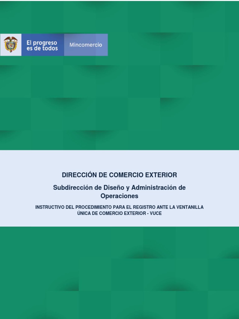 INSTRUCTIVO PROCEDIMIENTO PARA EL REGISTRO ANTE LA VUCE DEF 31ago2022 | PDF | Usuario ...