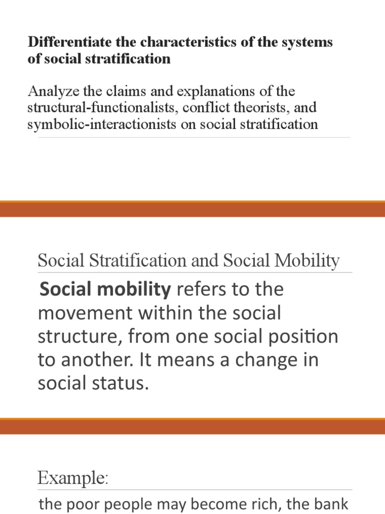 UCSP Q2 W3 Part3 | PDF | Social Stratification | Sociological Theories