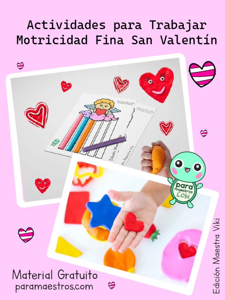 Motricidad Fina San Valentin Paramaestroscom Edicion Maestra Viki | PDF