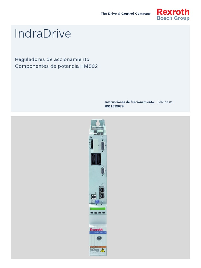 Indradrive: Reguladores de Accionamiento Componentes de Potencia Hms02 ...