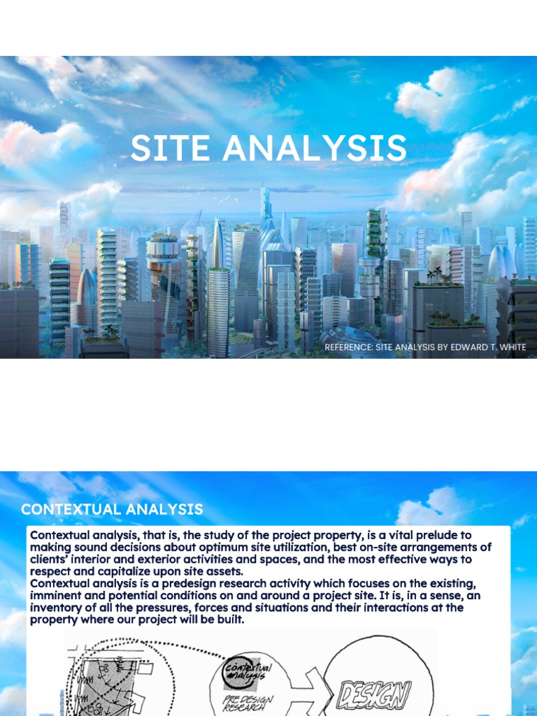 Site Analysis | PDF | Zoning | Traffic