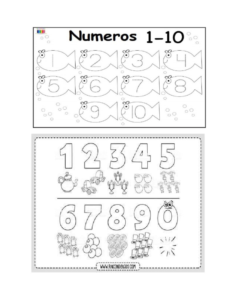 Numero 1-10 | PDF