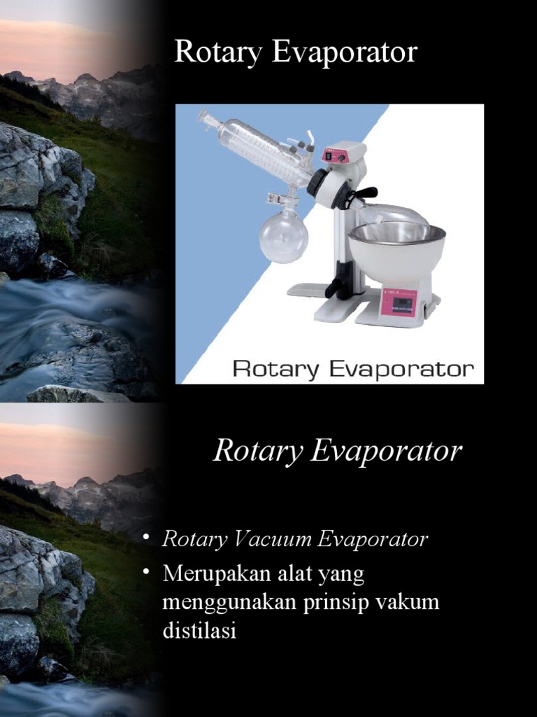 Rotary Evaporator | PDF