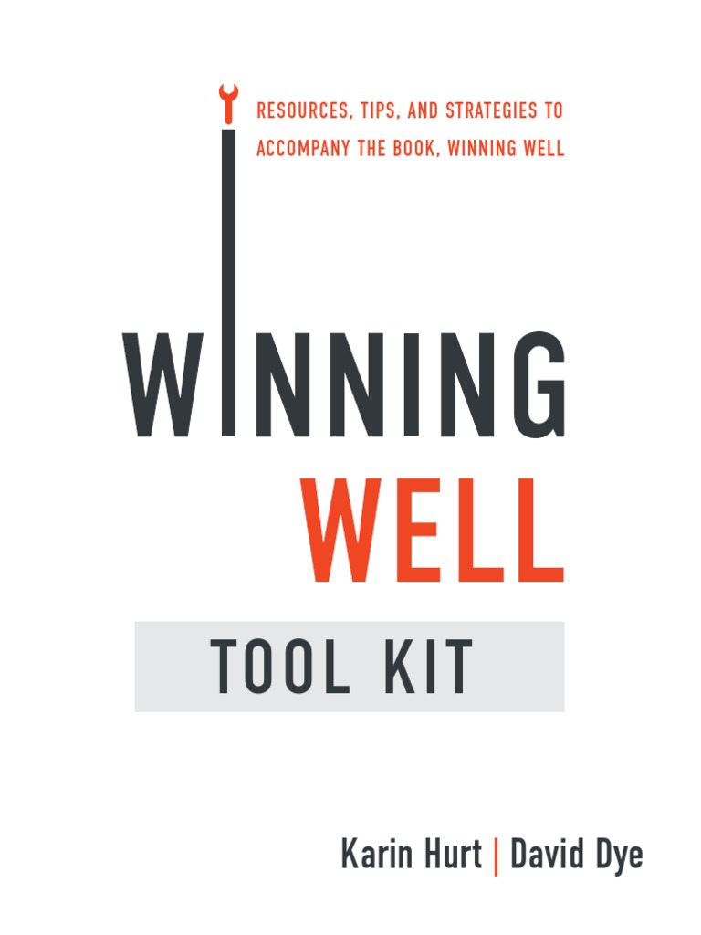 Winning Well Tool Kit | PDF | Educational Technology | Leadership