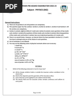 6.XII Physics Question Paper | PDF | Electromagnetic Spectrum | Optical Fiber