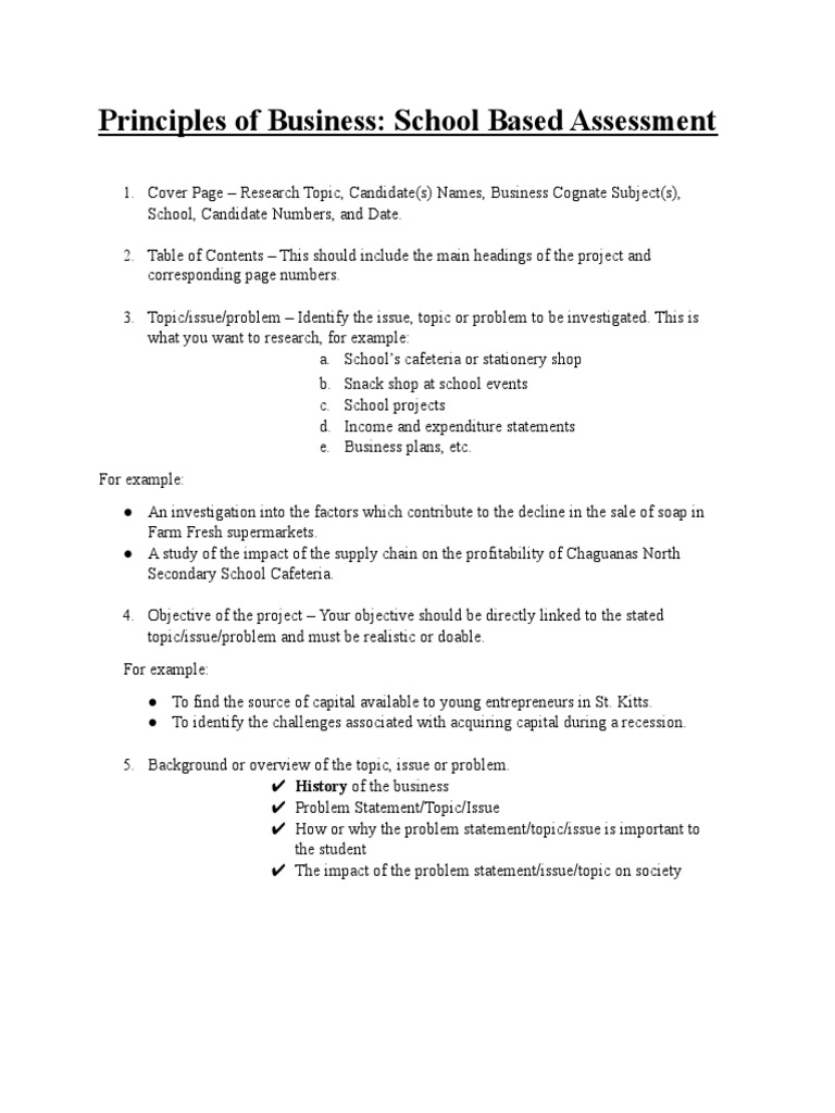 SBA Guideline.docx | PDF | Sampling (Statistics) | Data