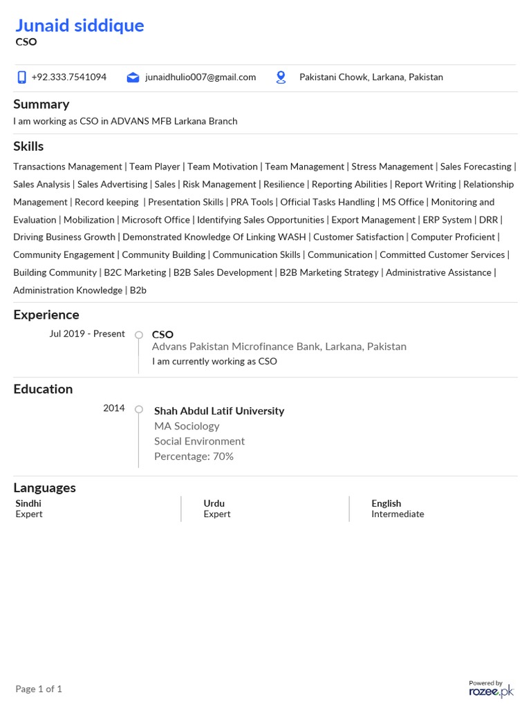 Junaid Siddique | PDF