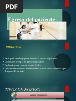 Tipos de Egreso Hospitalario | PDF | Hospital | Trabajo Social