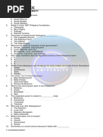 Sts Midterm Exam (Answer Key) | PDF | Id | Science