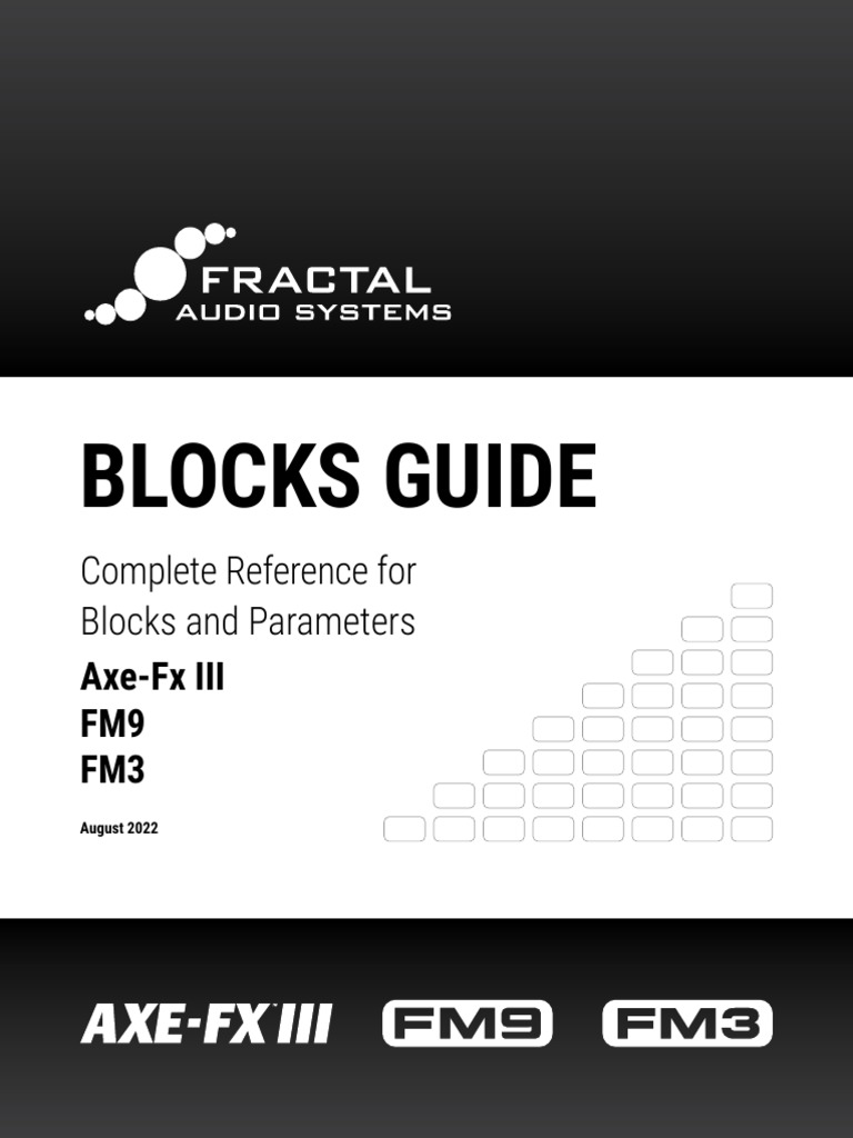 Fractal Audio Blocks Guide | PDF | Loudspeaker | Amplifier