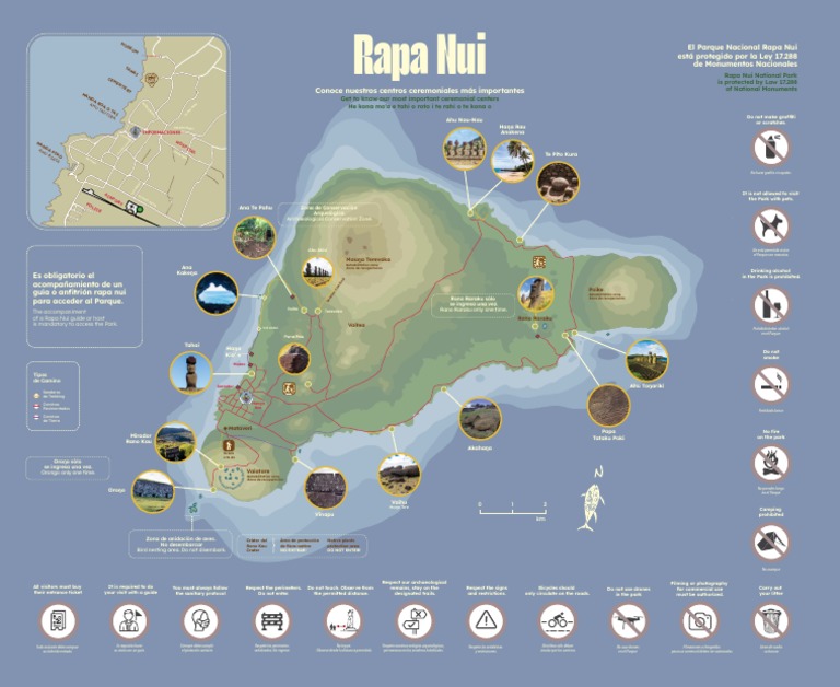 Mapa Rapanui1 | PDF