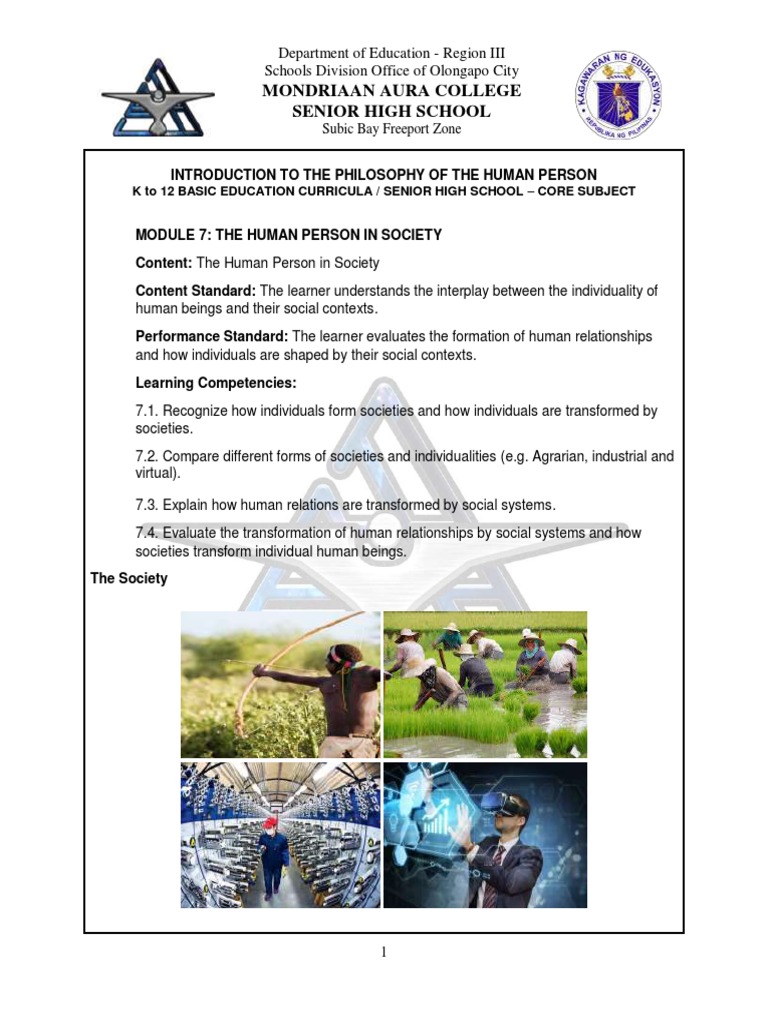 Exploring the Evolution of Human Societies and Philosophical Views of ...