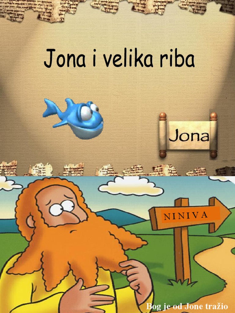 Jona Prorok Biblija Vjeronauk | PDF