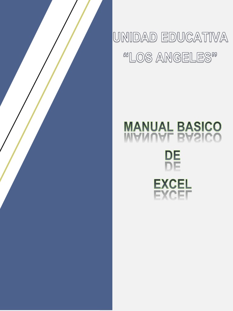Manual de Excel 2019 | PDF | Microsoft Excel | Archivo de computadora