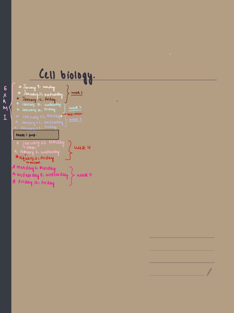 Cell Biology | PDF | Cell (Biology) | Eukaryotes