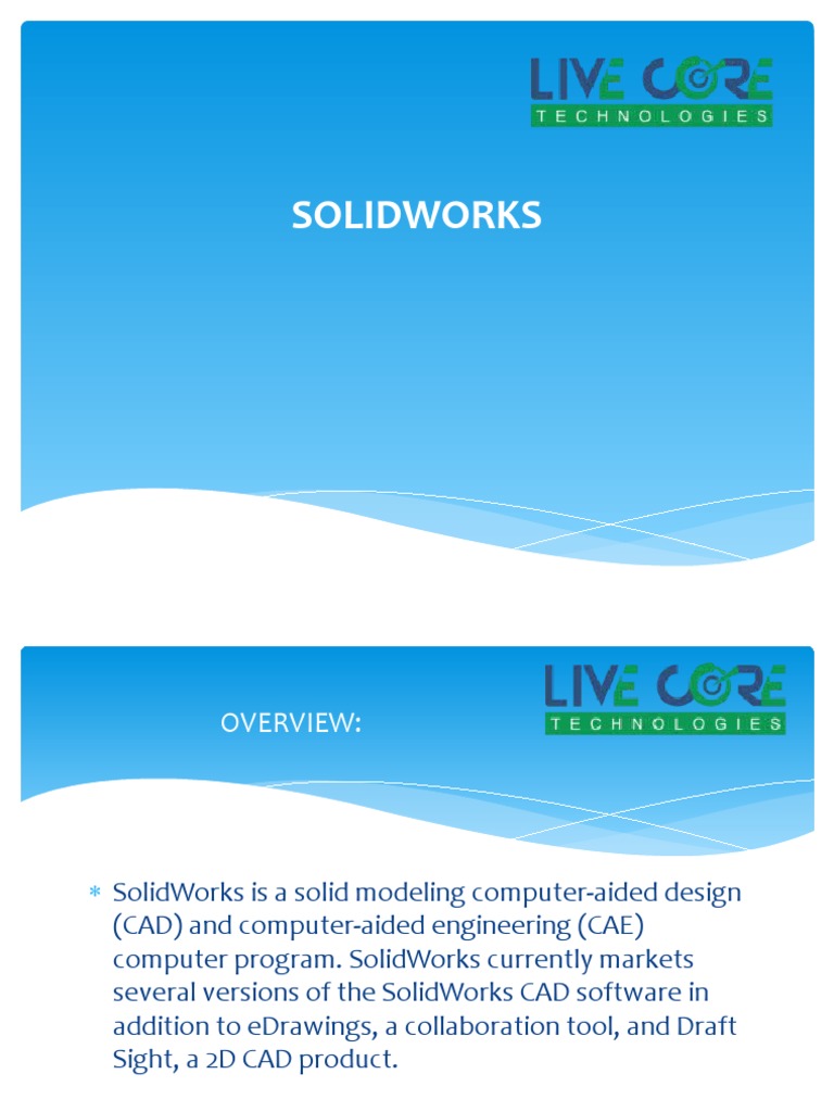 Solidworks-Training-Cours 9179377 Powerpoint | PDF