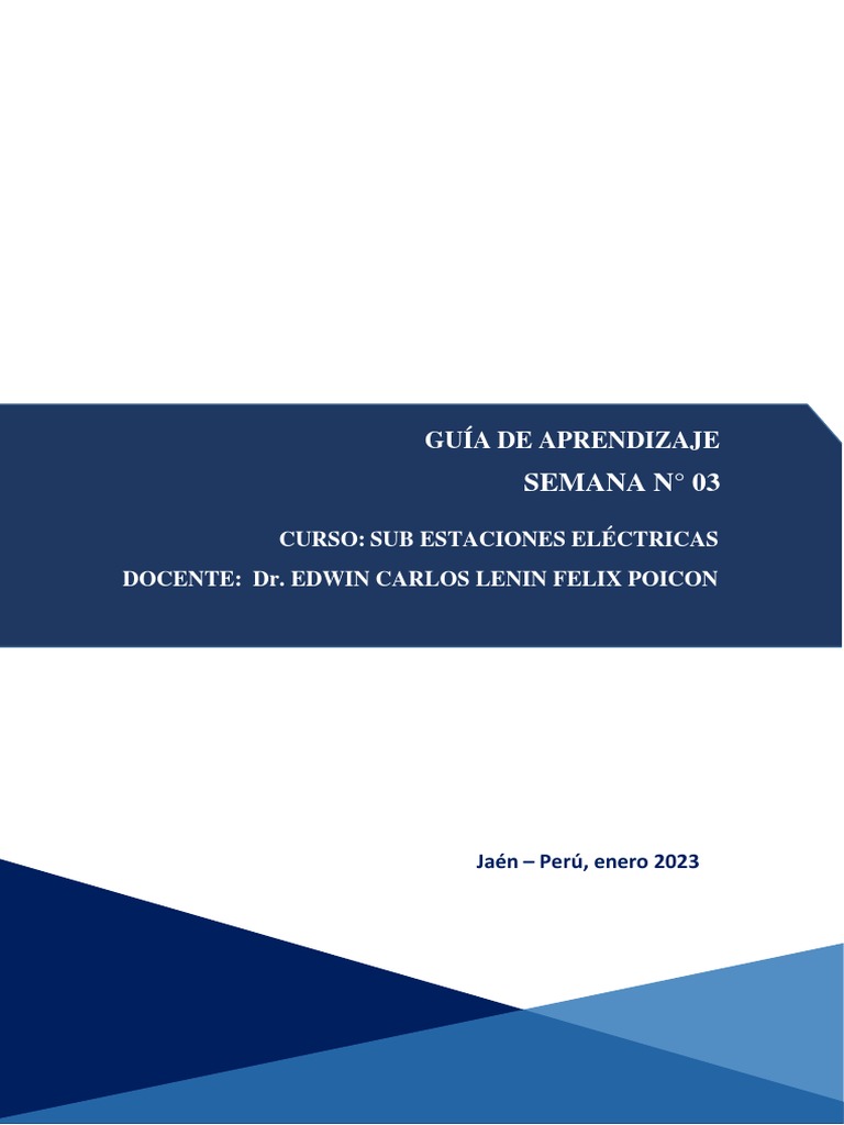 Guia 01202300ME02ME-54A03 | PDF | Ingenieria Eléctrica | Aislador (Electricidad)