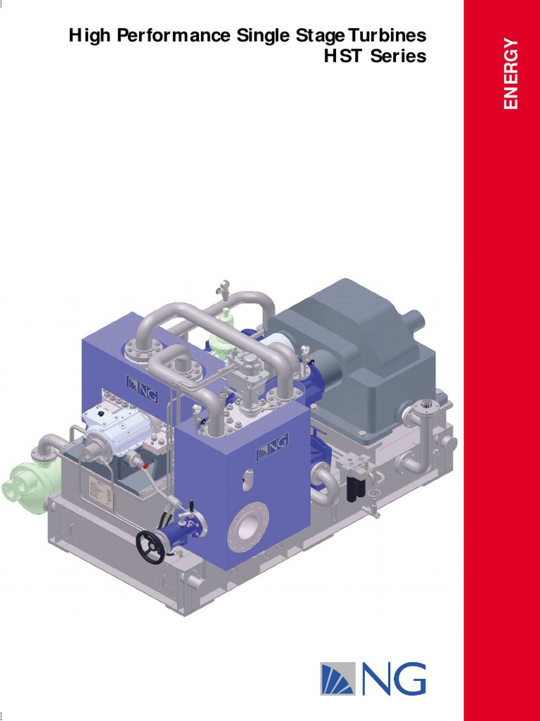 High Performance Single Stage Turbines HST Series: NG Metalúrgica | PDF | Turbine | Bearing ...