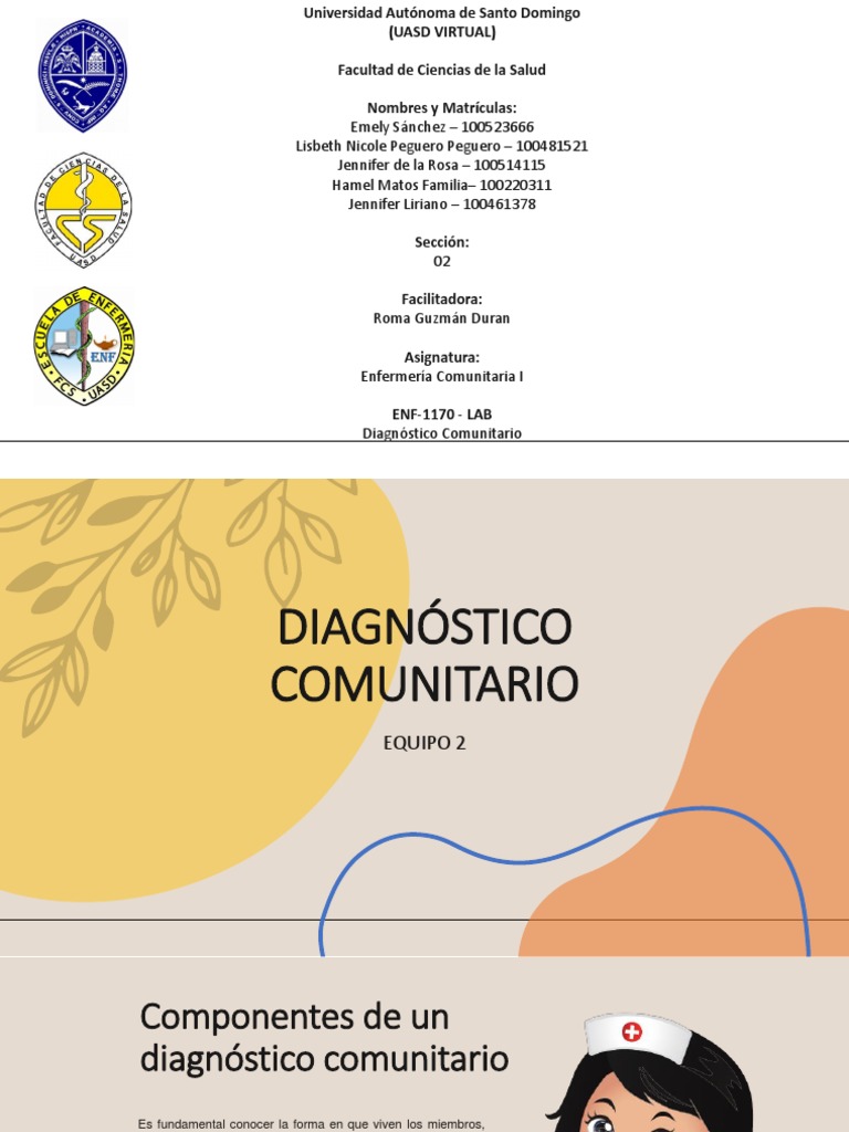 Diagnostico Comunitario | PDF | Población | Diagnostico medico