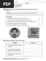 My Favourite Character Worksheet | PDF | Self-Improvement