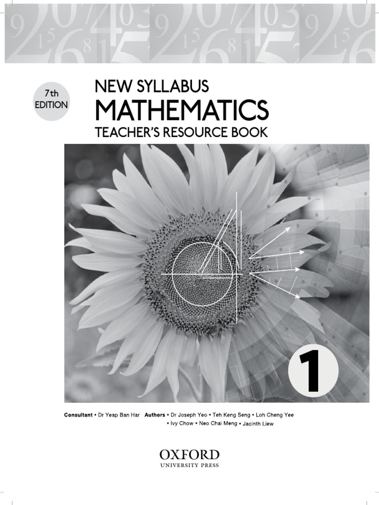 7th Edition Mathematics Teacher's Resource | PDF | Numbers | Algebra
