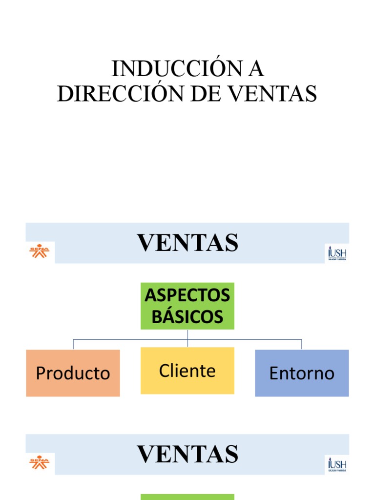 Presentación No.1 Inducción a Dirección de Ventas | PDF | Marketing | Producto (Negocio)