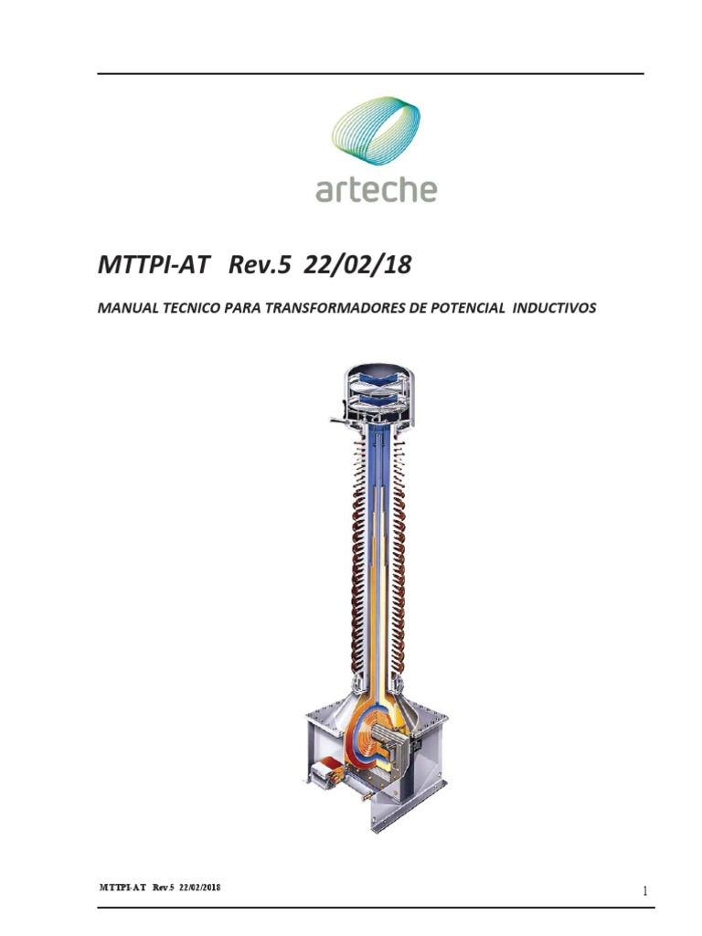 Manual TP Arteche | PDF | Transformador | Aislador (Electricidad)