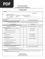 CS Form No. 7 Revised 2018 Clearance Form | PDF | Business | Economies