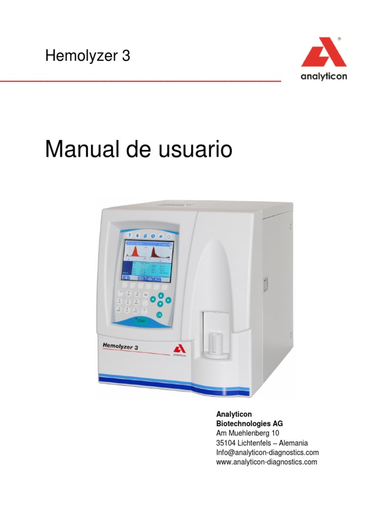Hemolyzer 3 | PDF | USB | Impresora (Computación)