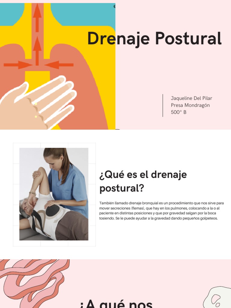 Drenaje Postural | PDF | Tos | Pulmón