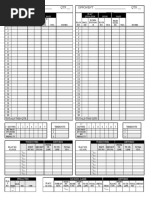 Offensive Play Call Sheet Template | PDF | College Football Conference ...
