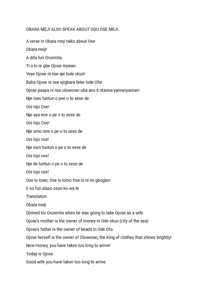 Obara On Ose Day - pdf-1 | PDF