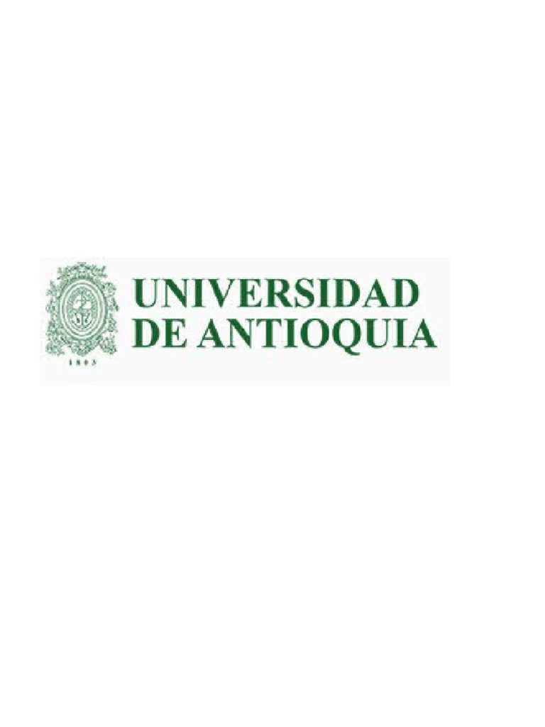 Universidad Antioquia Logo | PDF