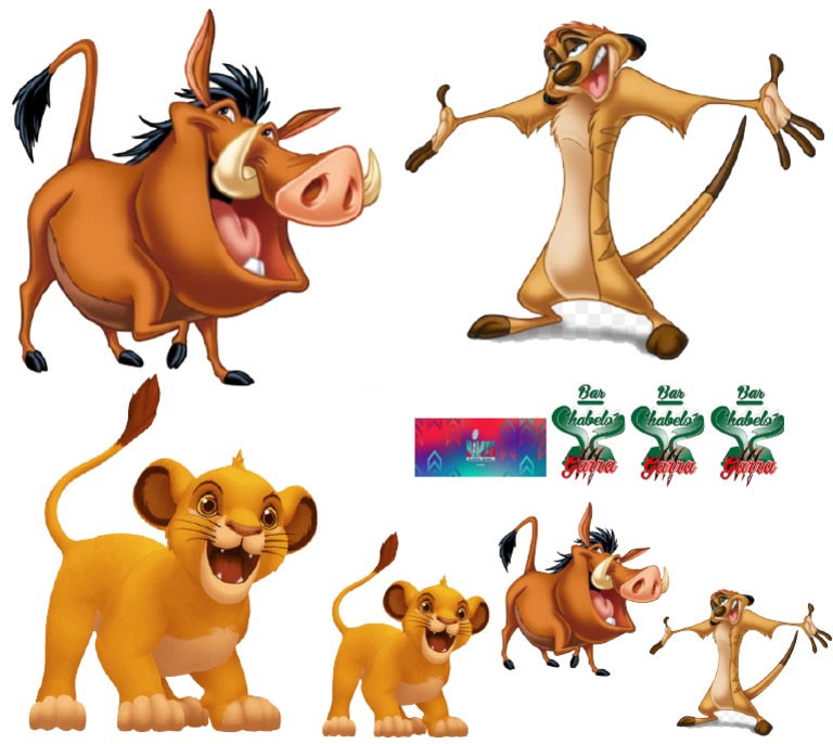 Imagenes de Timon Simba | PDF