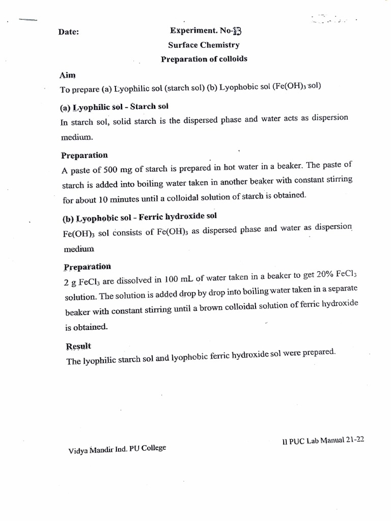 2 Pu Chemistry Record Experiments | PDF
