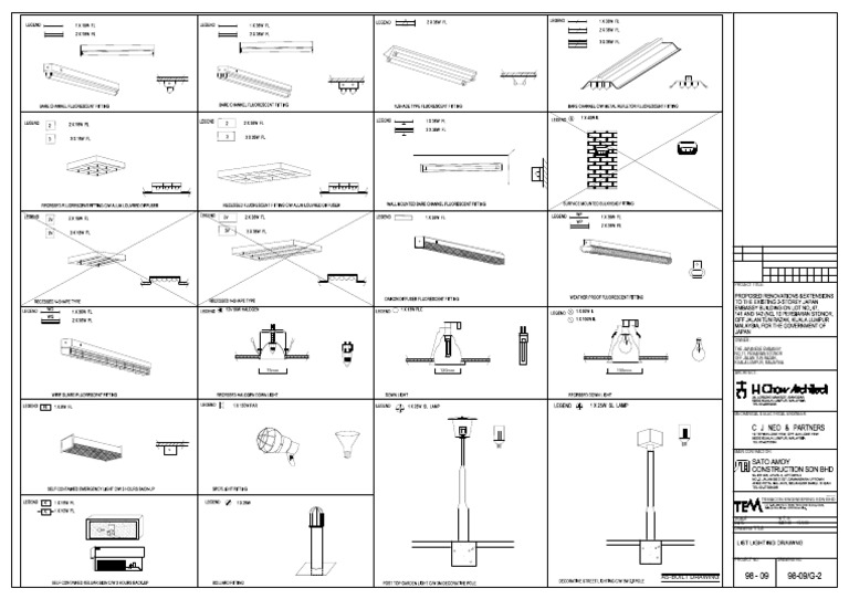 Lighting Legend | PDF