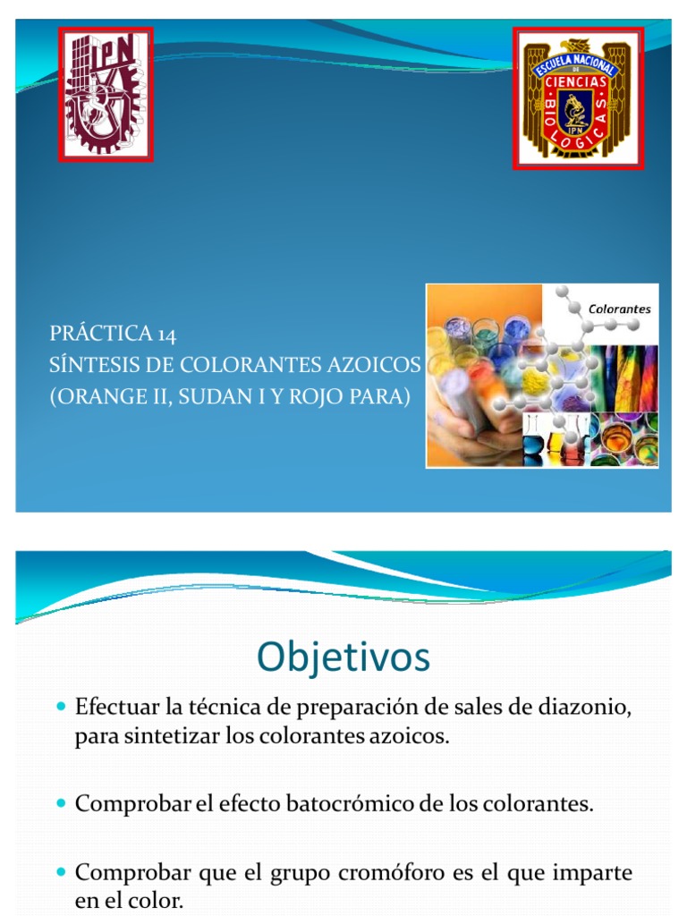 Colorantes Azoicos | PDF