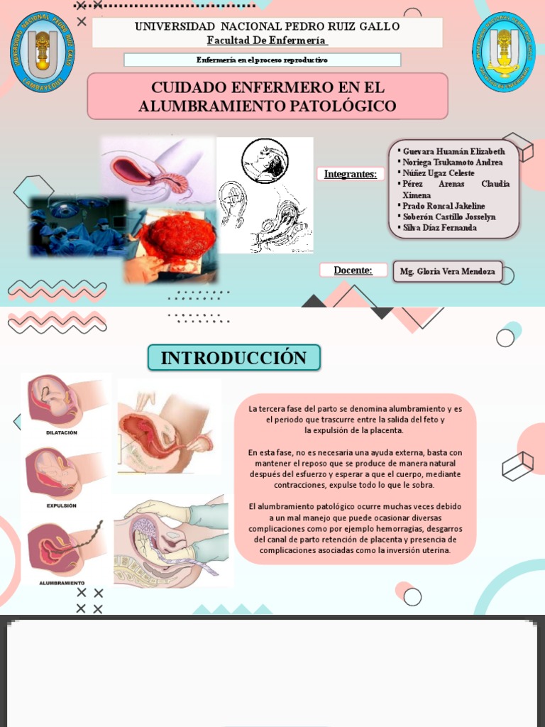 ALUMBRAMIENTO PATOLÓGICO FINALLLL | PDF | Parto | Placenta