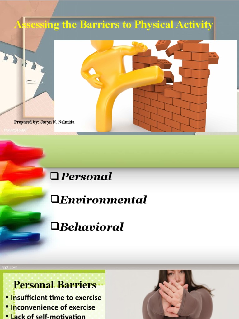 Assessing The Barriers To Physical Activity | PDF