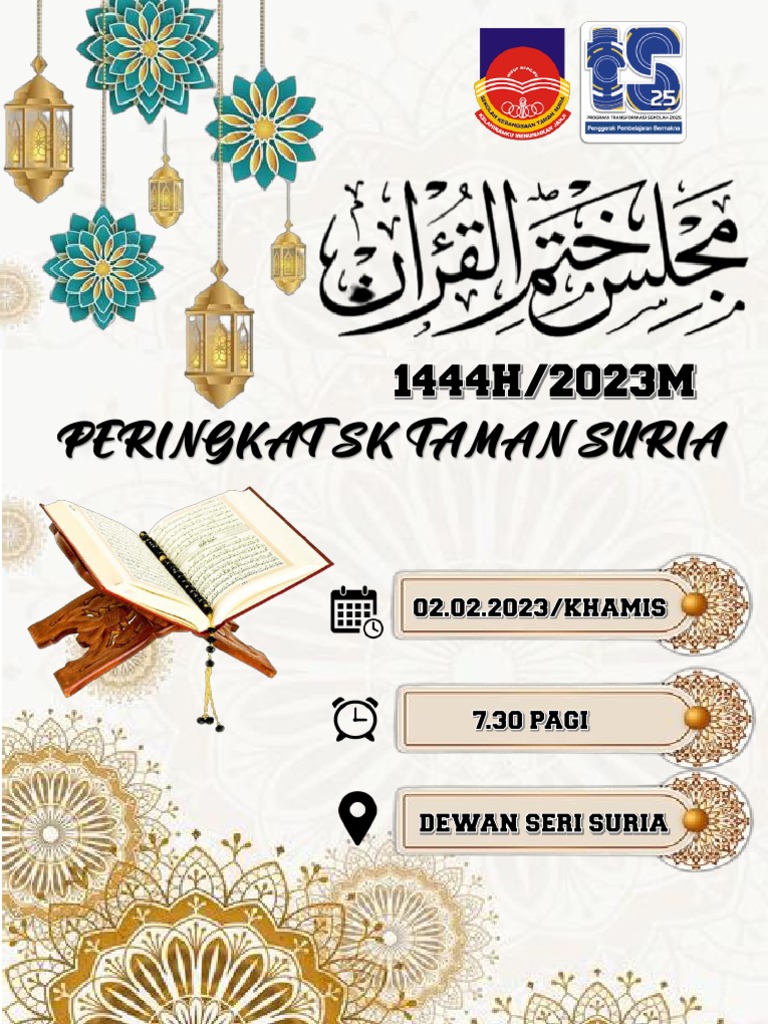 Buku Program Majlis Khatam Al Quran | PDF Buku Program Majlis Khatam Al Quran | PDF
