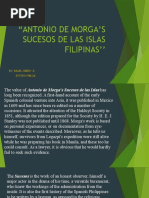 Chapter 6: ANNOTATION OF ANTONIO MORGA'S SUCESOS DE LAS ISLAS FILIPINAS ...