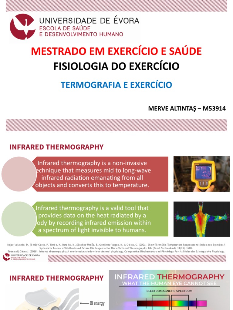 Thermography and Exercise | PDF | Thermography | Infrared