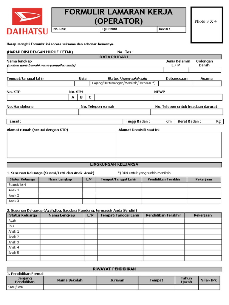 FLK - Adm Operator | PDF