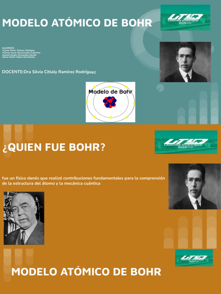 Modelo Atómico de Bohr: Conceptos Clave | PDF