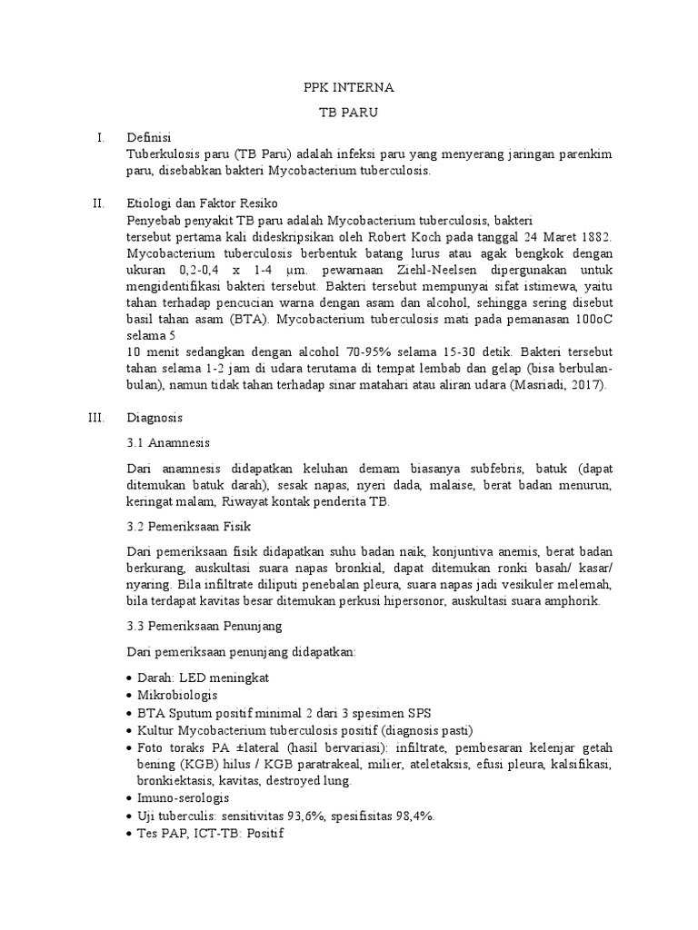 TB Paru | PDF